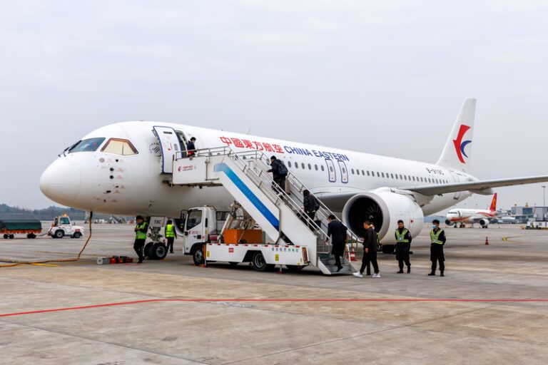 China Eastern Airlines Completes First Engine Swap on COMAC C919 ...
